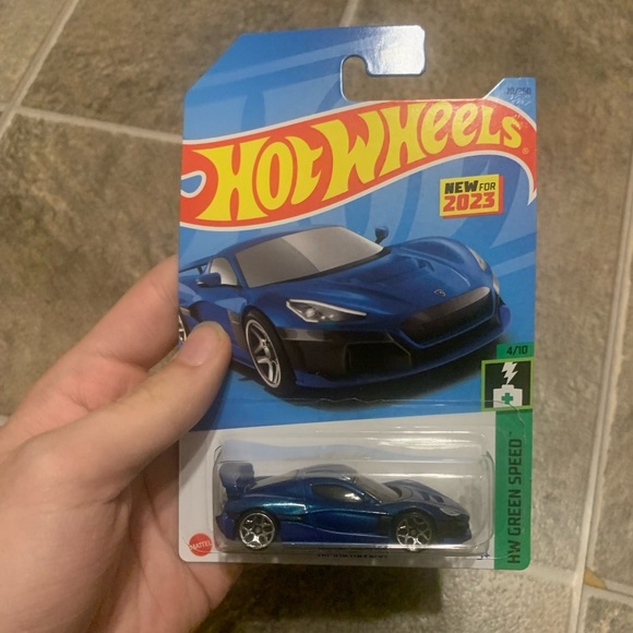 Mattel | Toys | 223 Hot Wheels Hw Green Speed 40 Rimac Nevera 70250 ...